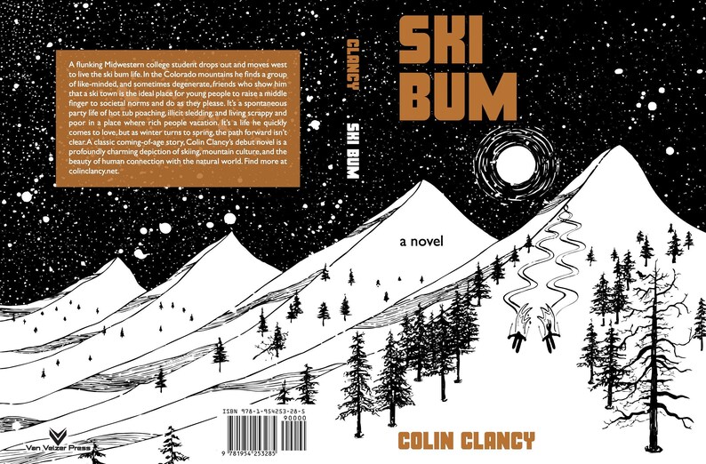 Ski Bum by Colin Clancy - Etsy