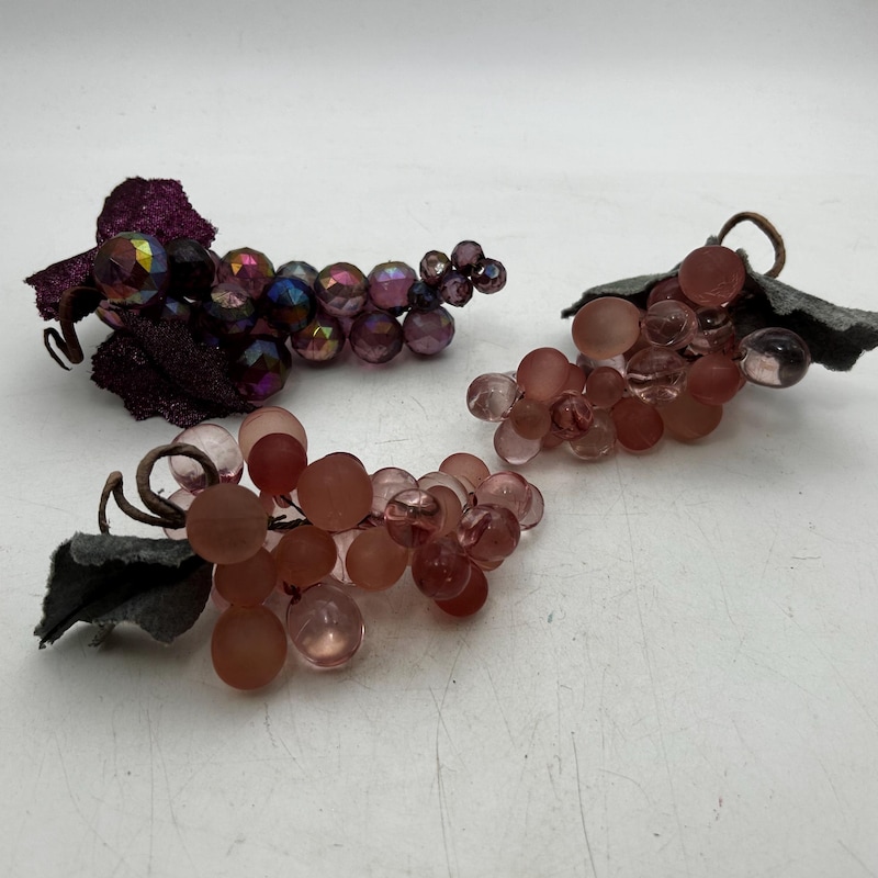 Lucite Grape Cluster - Etsy