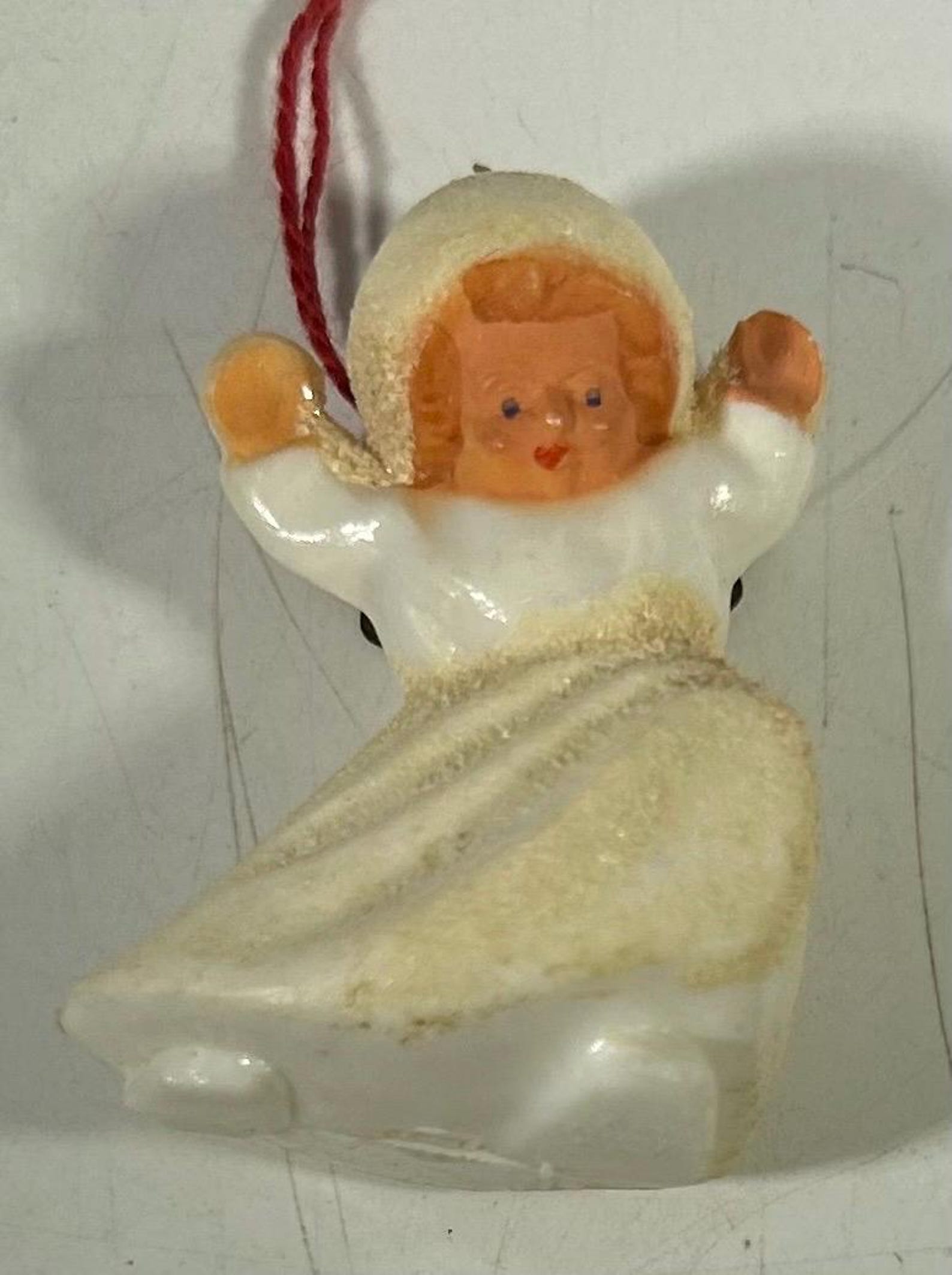 8 Small Vintage Plastic Angels Plus Net Wings for Collection, Crafts ...