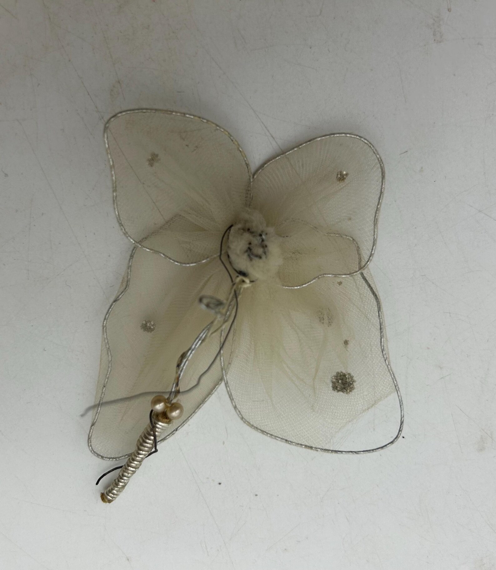 8 Small Vintage Plastic Angels Plus Net Wings for Collection, Crafts ...