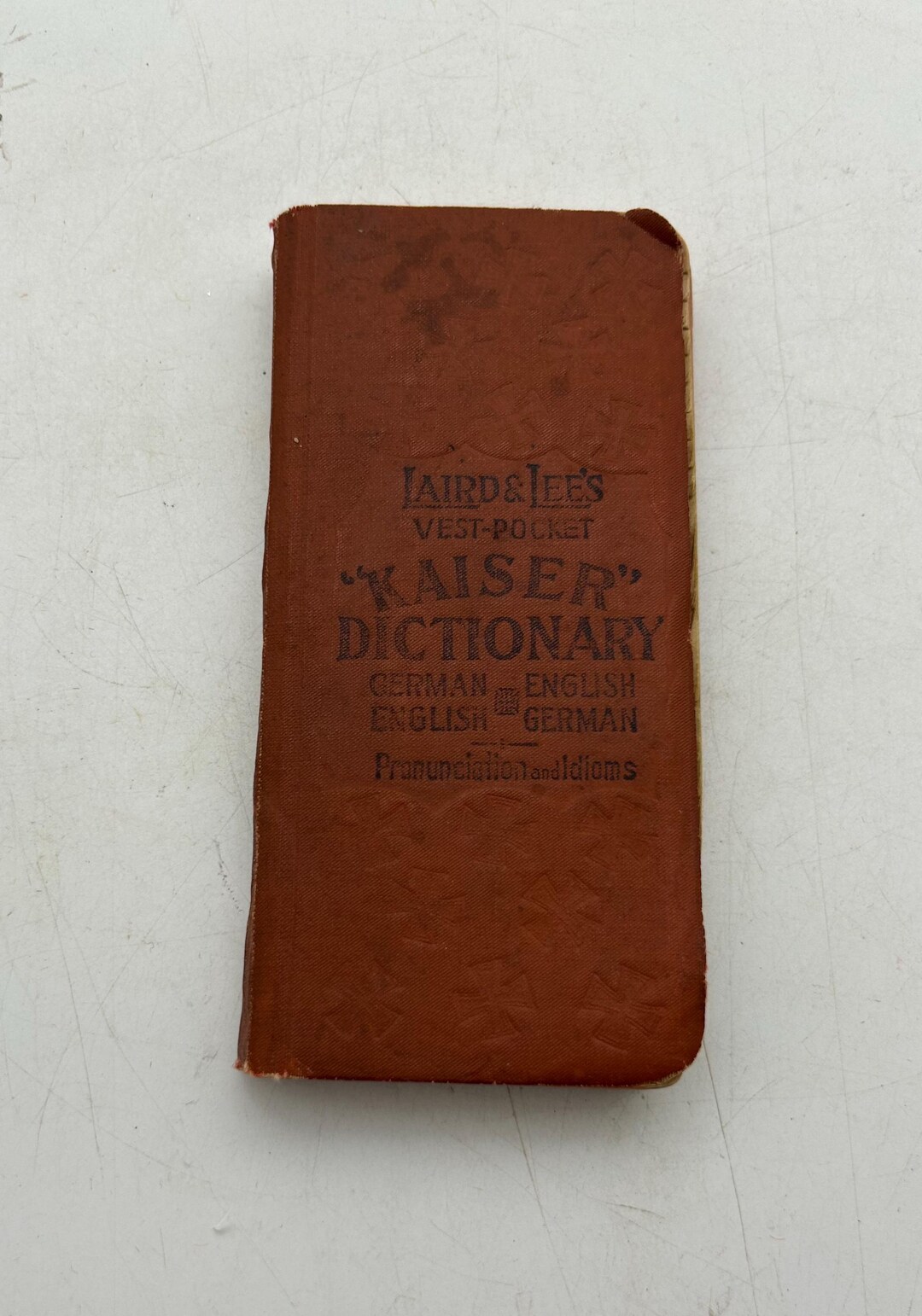 Antique / Vintage Book: Laird & Lee Vest Pocket Kaiser German-english ...