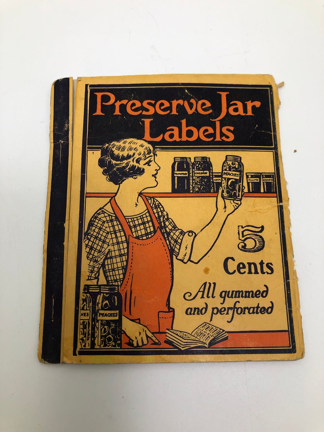 Vintage Preserve Jar Labels -- 1930s, for Canning, Kitchen or Pantry ...