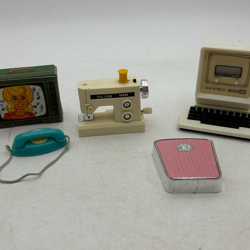 Barbie Toy Computer - Etsy