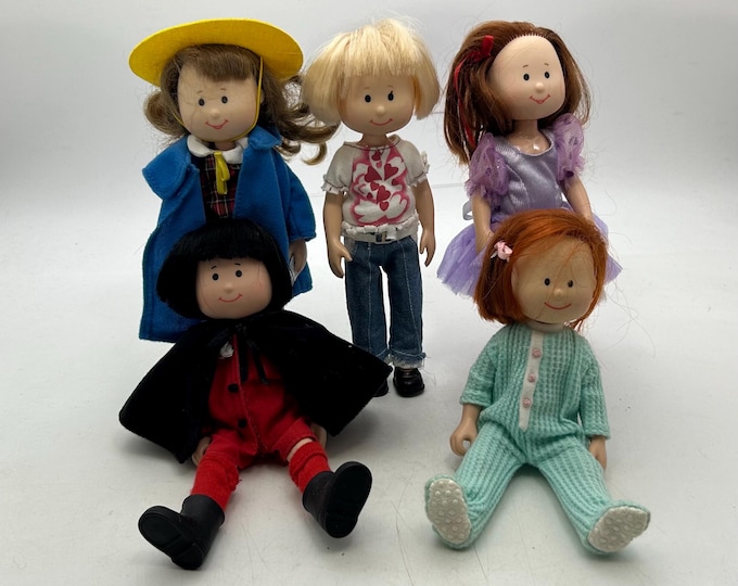 Vintage Eden Madeline Dolls, 5 Available, Including Ballerina, Pajamas ...