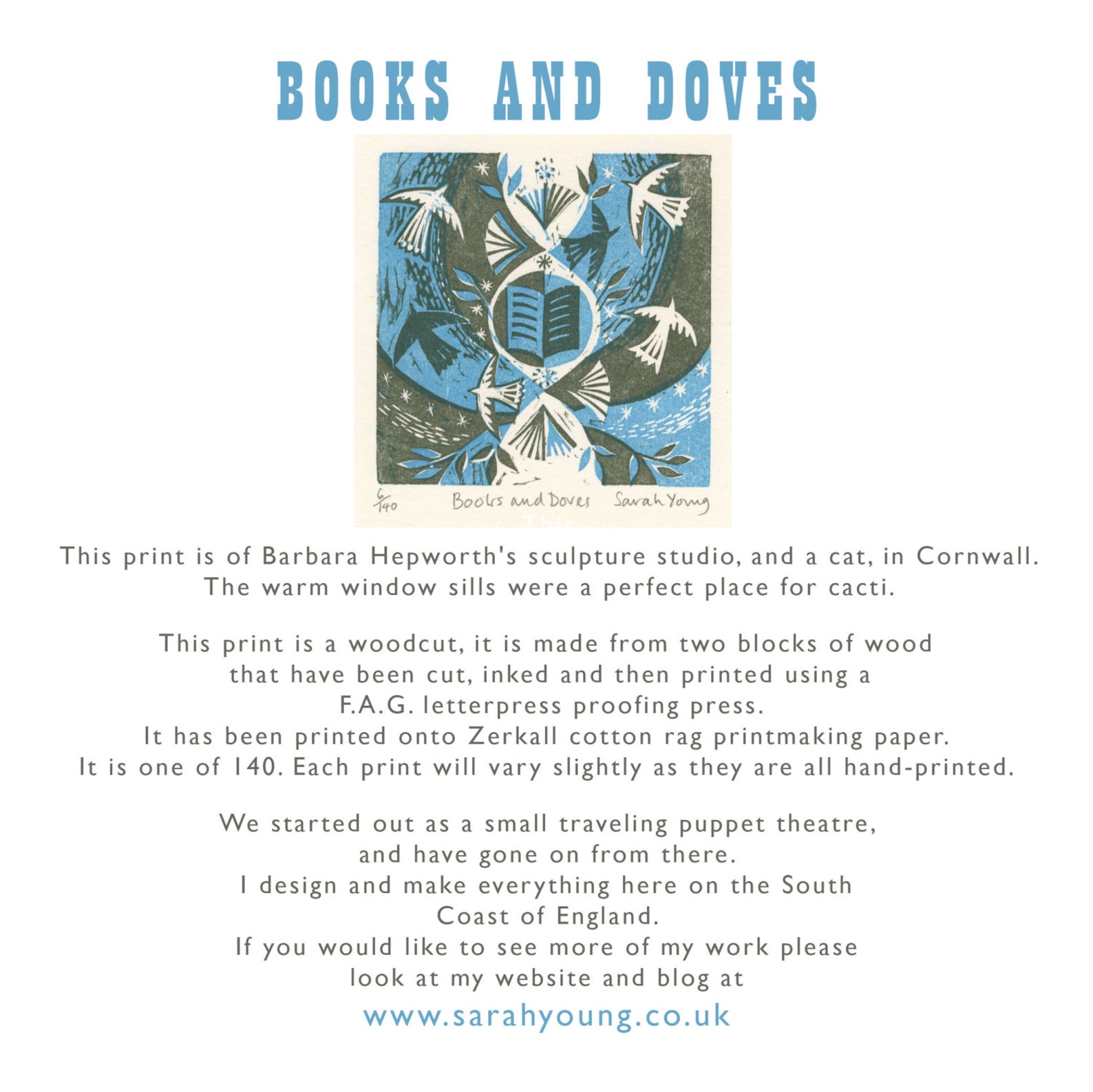 Books and Doves Woodcut Print - Etsy