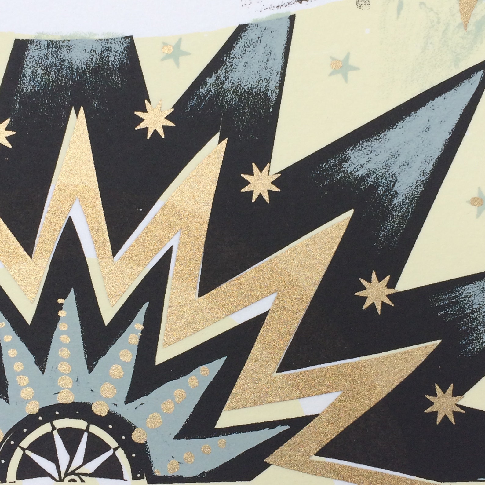 MARINERS LUCK I - Good Luck for All at Sea Silkscreen Print - Etsy