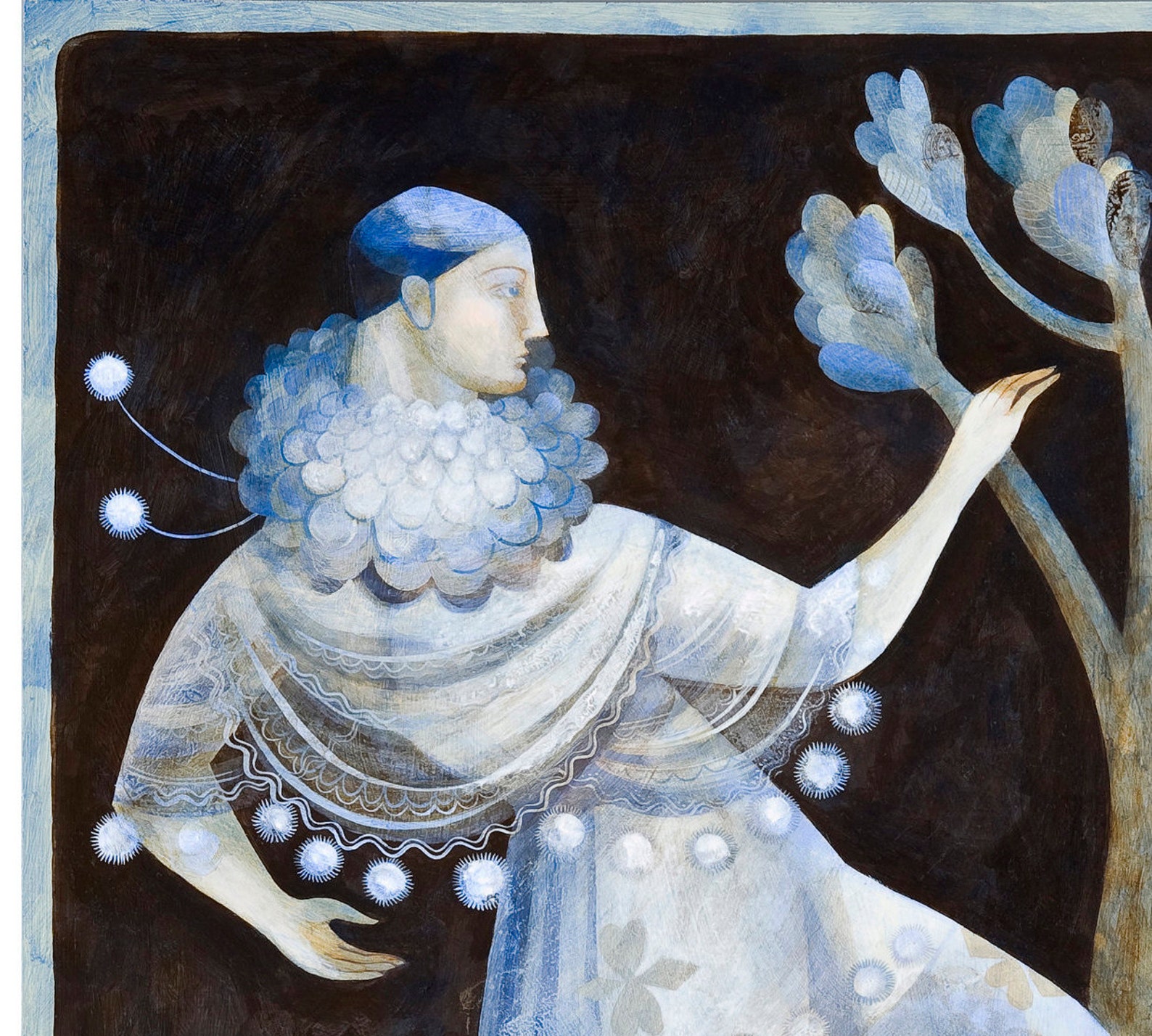 Pierrot / Commedia Dell'arte Print - Etsy