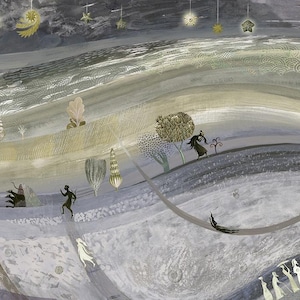 Earth, Heavens and the Underworld - Digital Print of an Illustration by ...