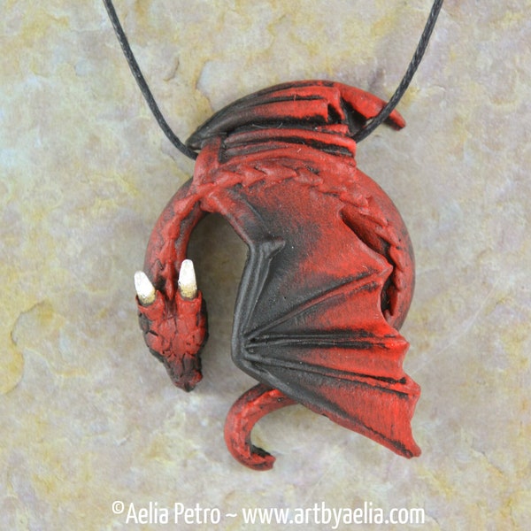Dragon Fire Necklace - Etsy