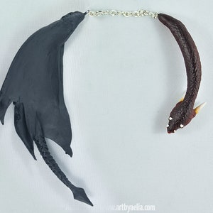 Dragon Draper Necklace - Fire Elemental - IN STOCK and Ready to Ship - Etsy