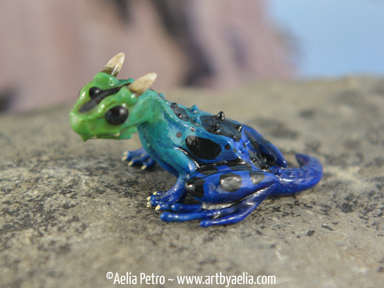 Green Poison Dart Frog Face