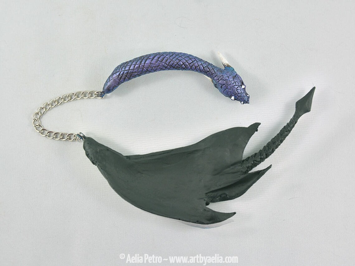 Dragon Draper Necklace - Aurora Borealis Dragon - IN STOCK and Ready to ...