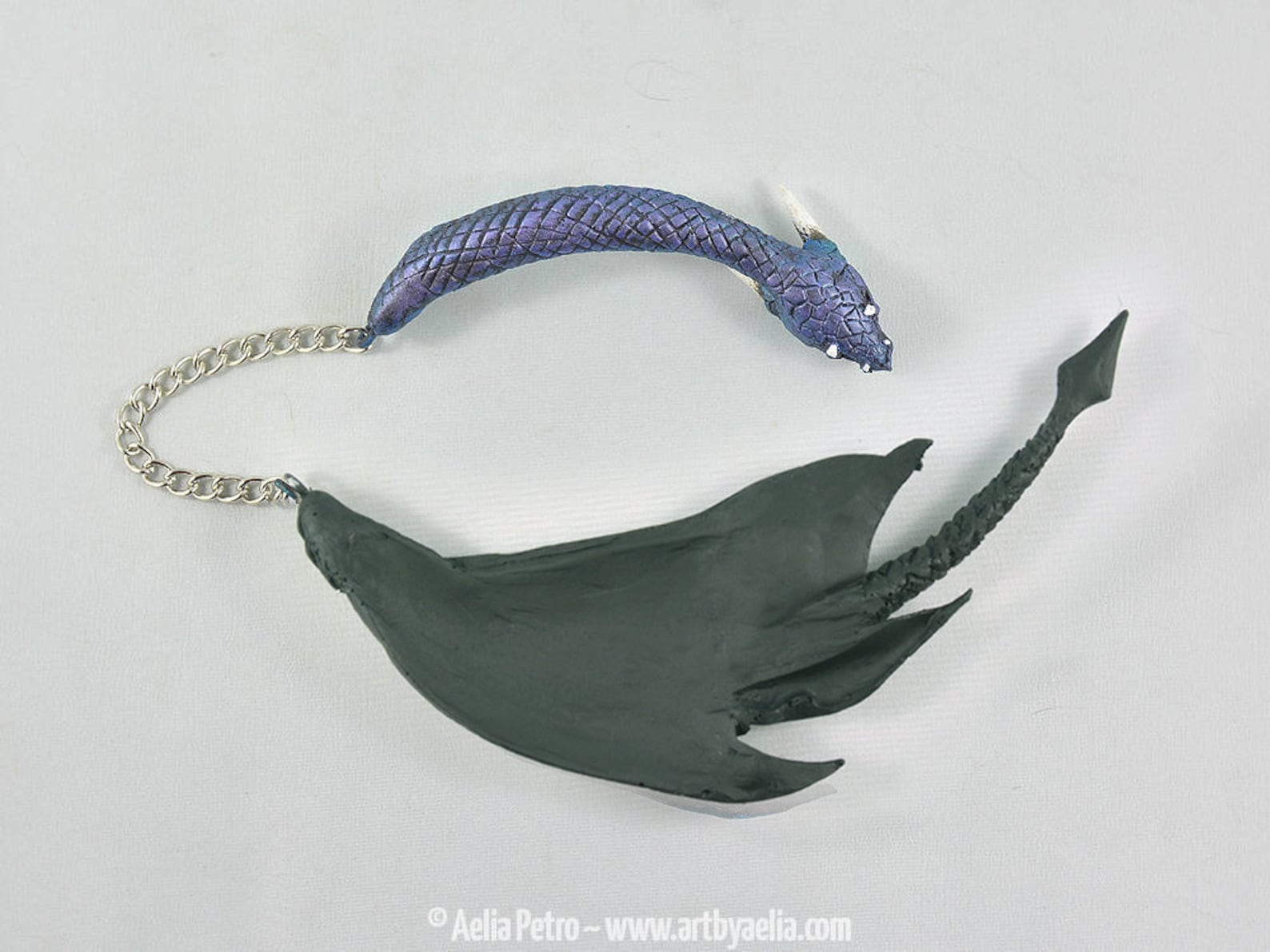 Dragon Draper Necklace - Aurora Borealis Dragon - IN STOCK and Ready to ...