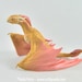 Realistic Baby Dragon Replica - Gold and Pink Dragon - IN STOCK and ...