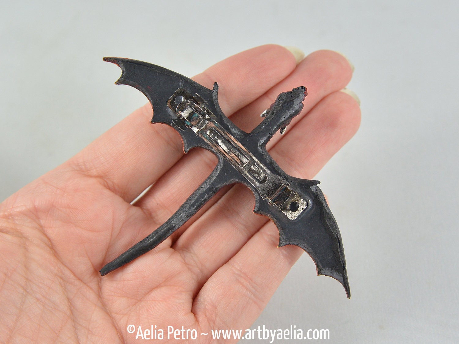 Realistic Dragon Hair Clip - Aurora Borealis Dragon - PRE ORDER ...