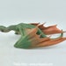 Realistic Baby Dragon Replica - Green and Bronze Wyrm Dragon - IN STOCK ...