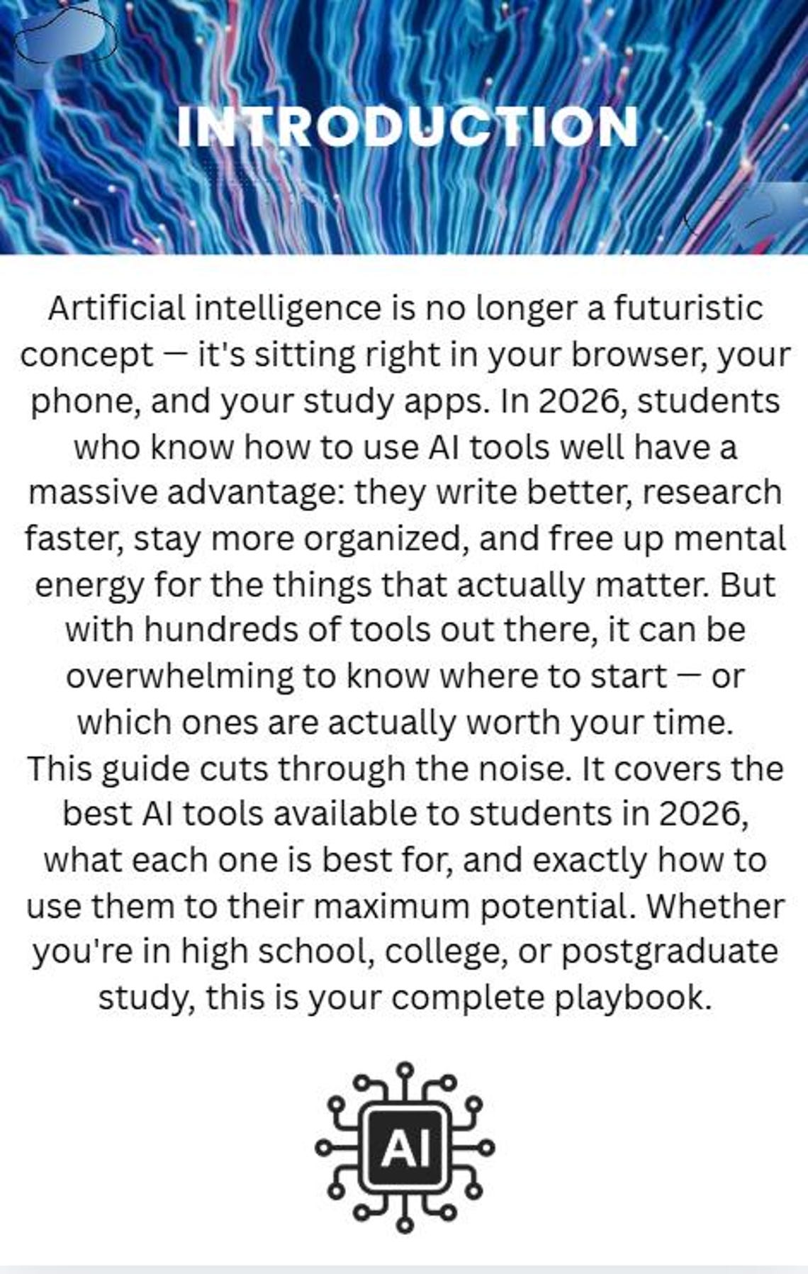 The Ultimate AI Tools Guide for Students (2026) - Etsy Canada