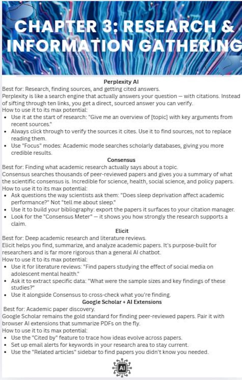 The Ultimate AI Tools Guide for Students (2026) - Etsy UK
