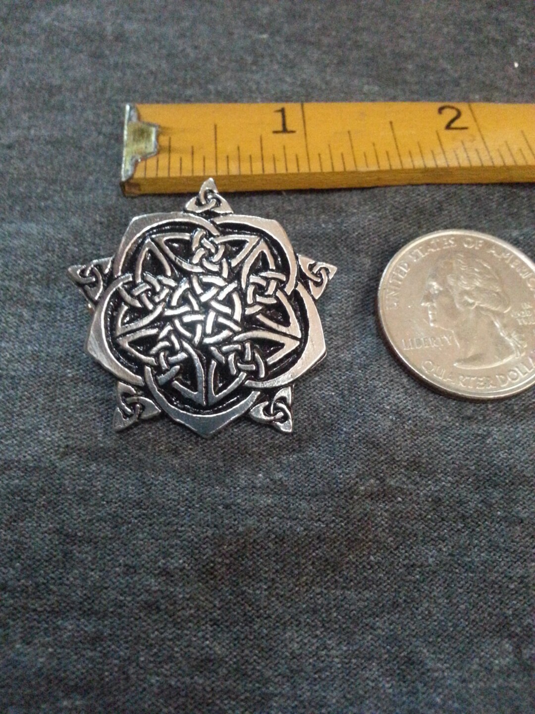 Celtic Rose Pin - Etsy