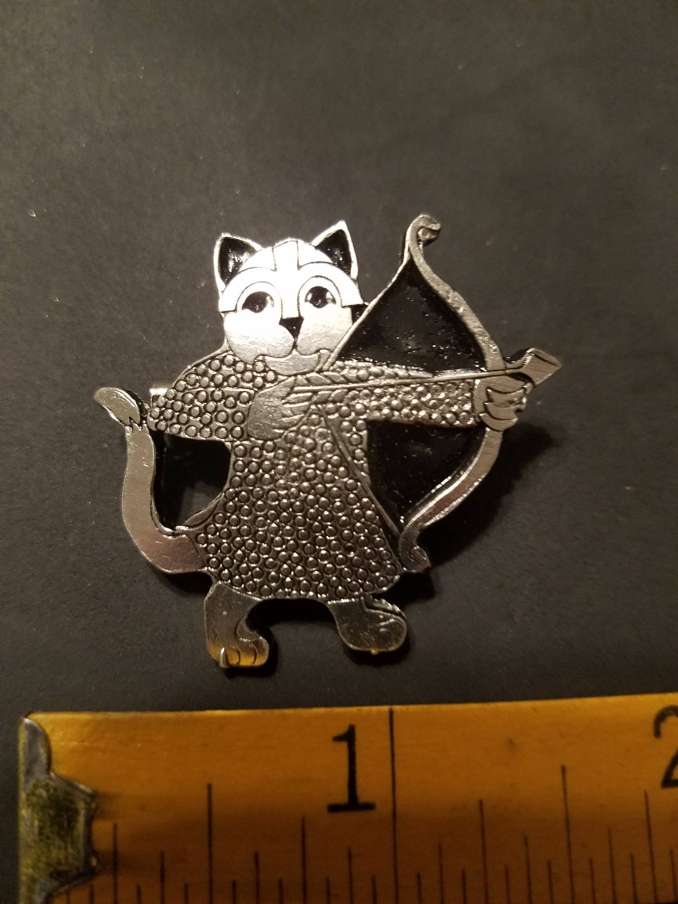 Celtic Archer Cat | Etsy