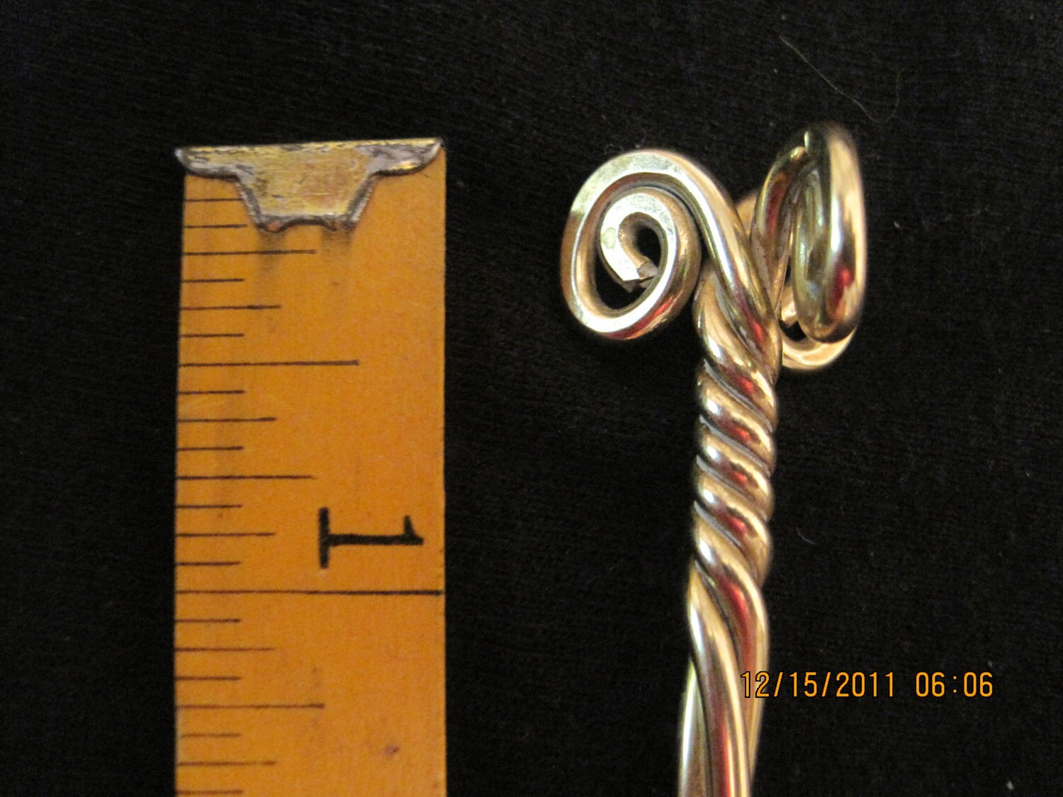 Hair Pin Based on A 5th Century B.c.three Tine Hair Styx - Etsy