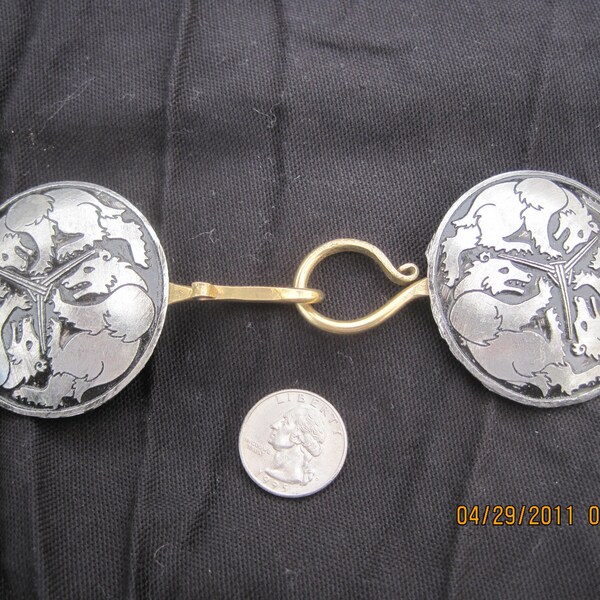 Medieval Cloak Clasp - Etsy