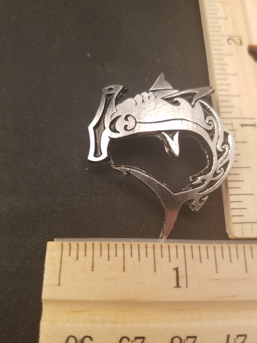 Single Pewter Animal Celtic Hammerhead Shark - Etsy