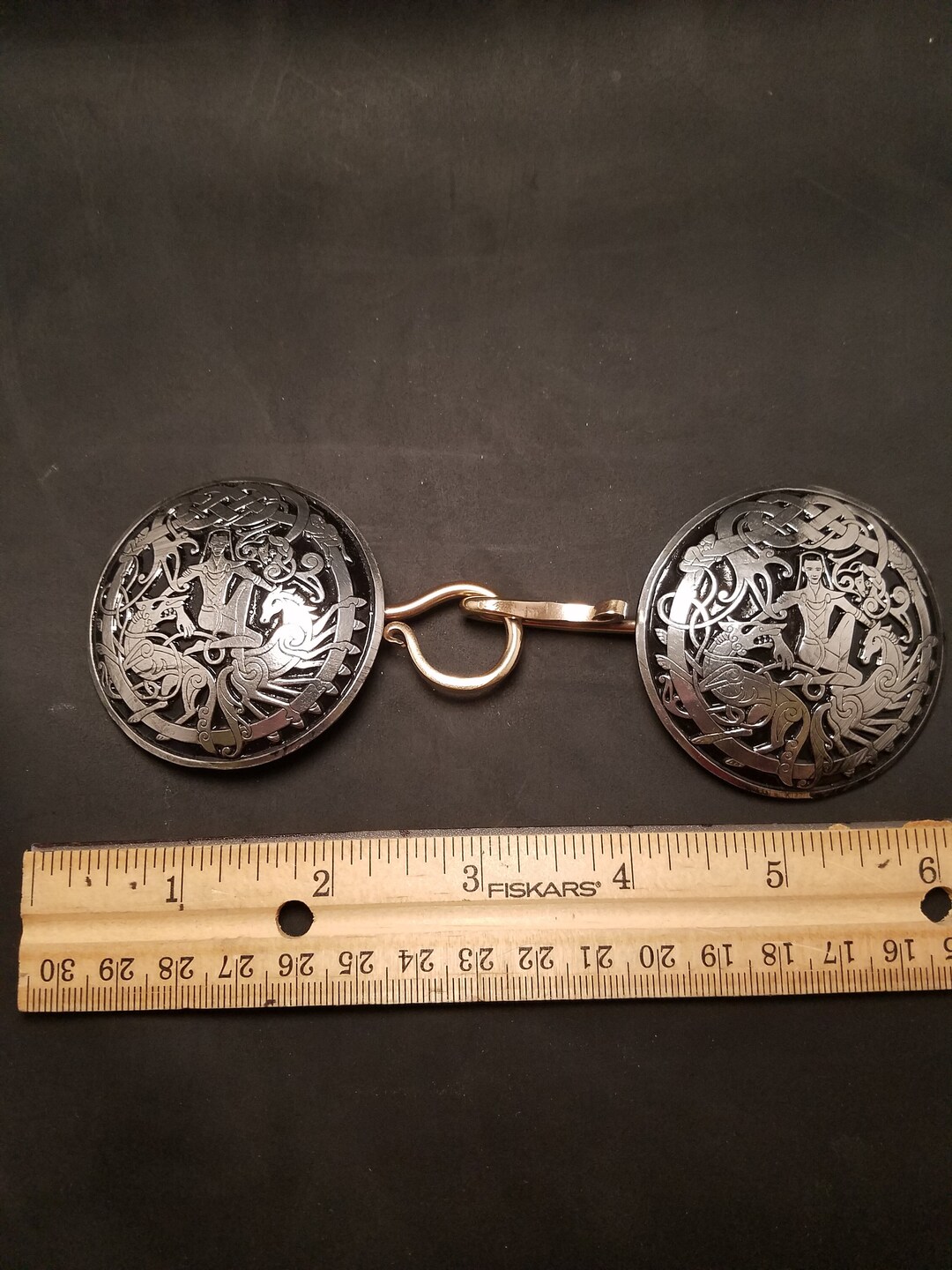 Children of the Norse Trickter God Cloak Clasp - Etsy