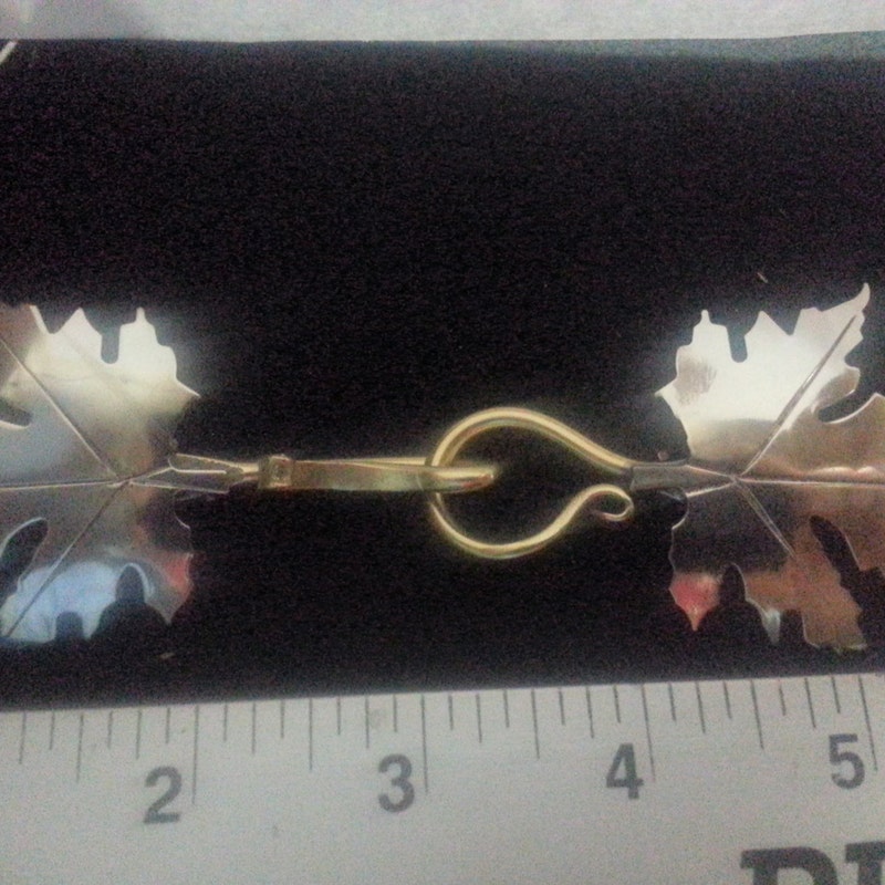 Silver Maple Leaf Clasp - Etsy