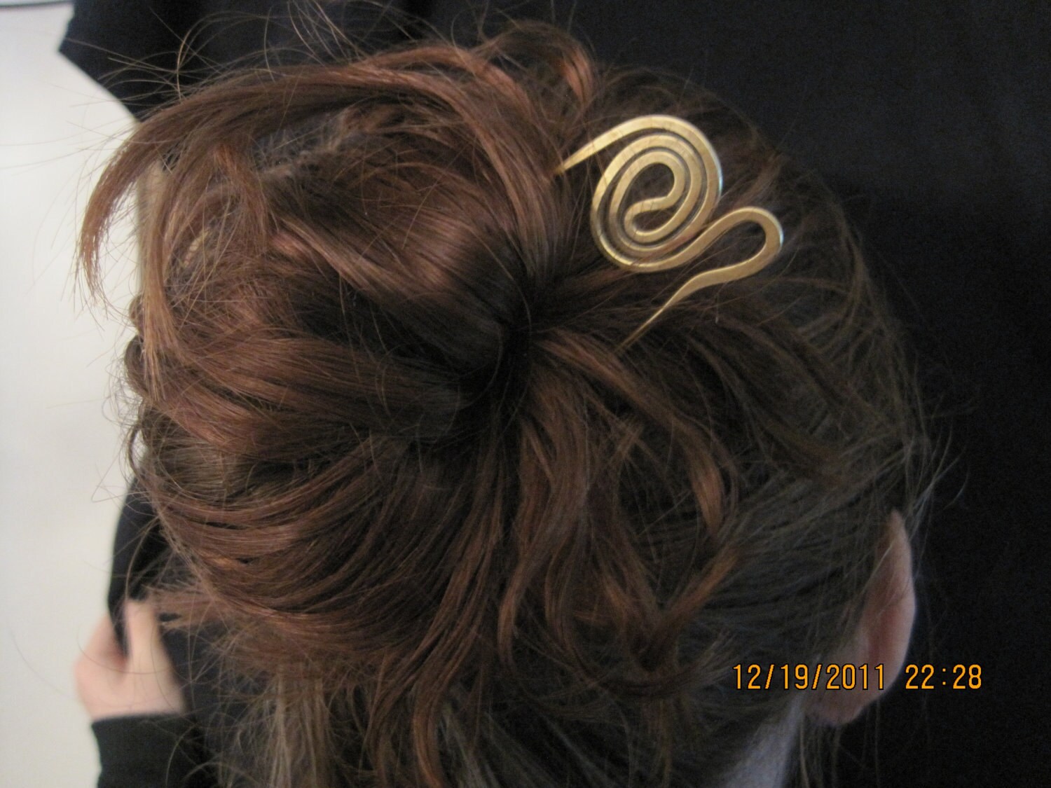 A Two Strand Hairpin Based on A 5th Century B.C. Hair Styx | Etsy