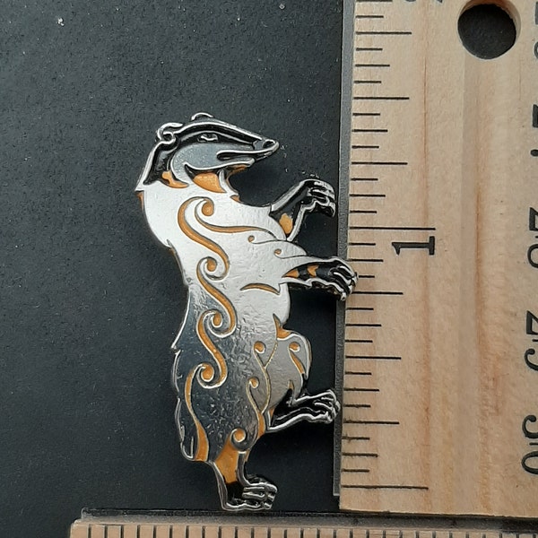 Badger Charm - Etsy