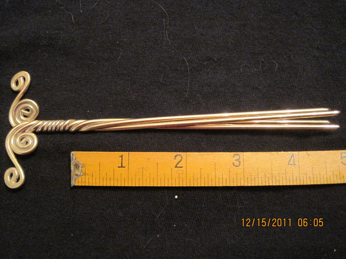 Four Strand Hair Pin Hair Styx - Etsy