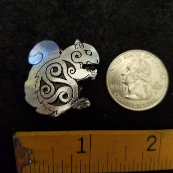 Squirrel Pin - Etsy