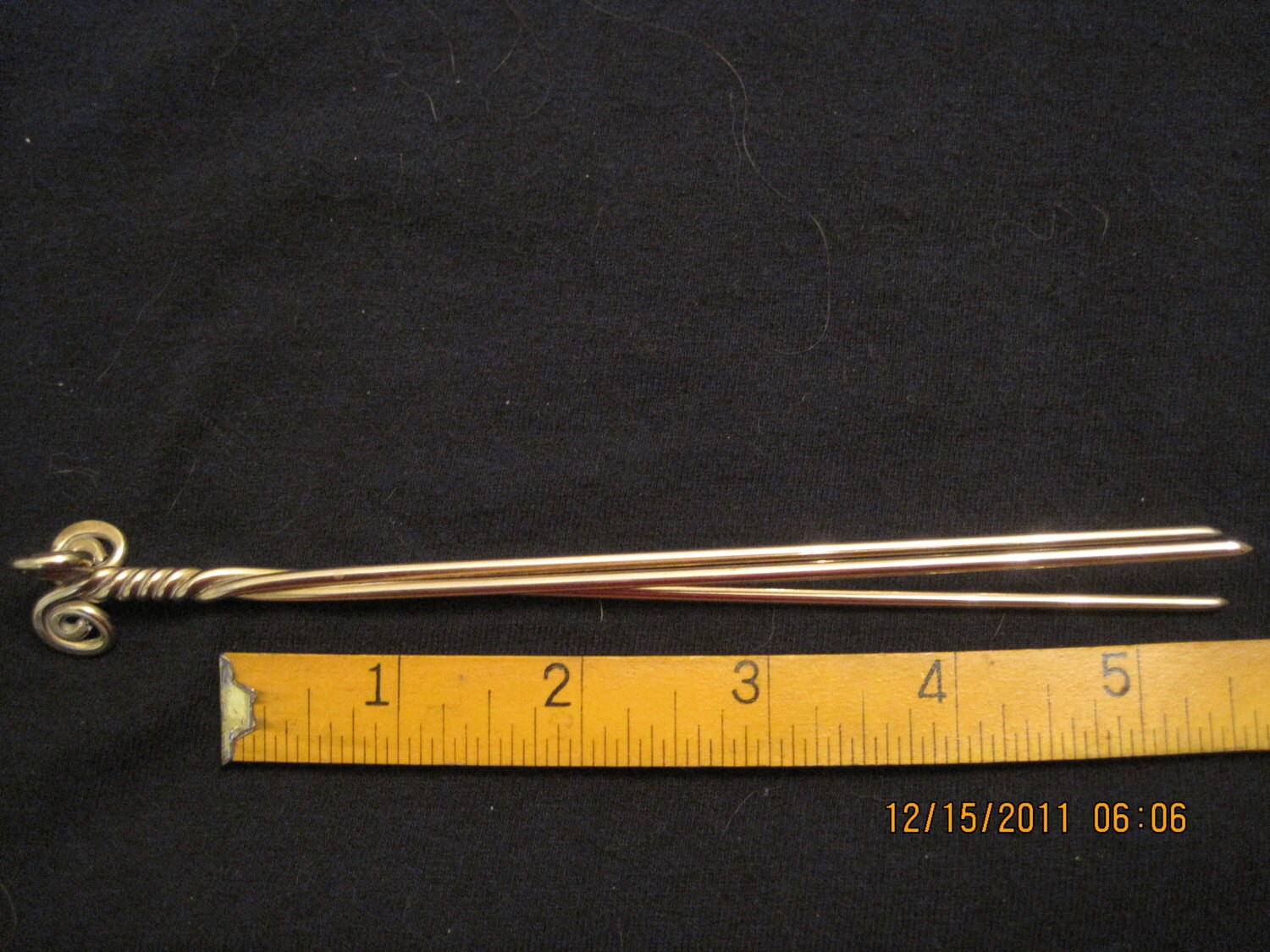Hair Pin Based on A 5th Century B.c.three Tine Hair Styx - Etsy