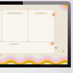 Groovy Desktop Wallpaper Organizer + Matching Folder Icons | With Work ...