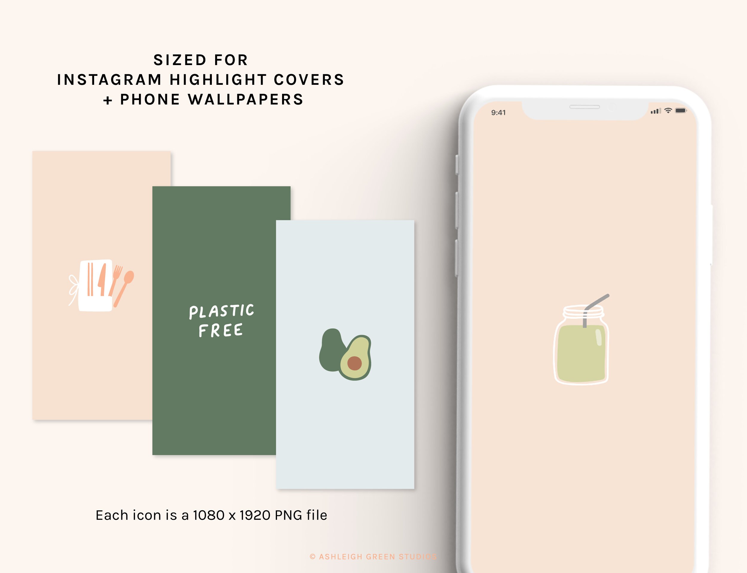 Paper & Party Supplies Sustainable illustrated Icons Eco Friendly ...