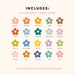20 Retro Floral Desktop Icon Set | Folder Icons for Mac + Windows | 70s ...