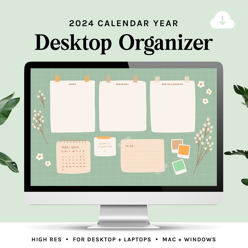 Computer Organizer - Etsy