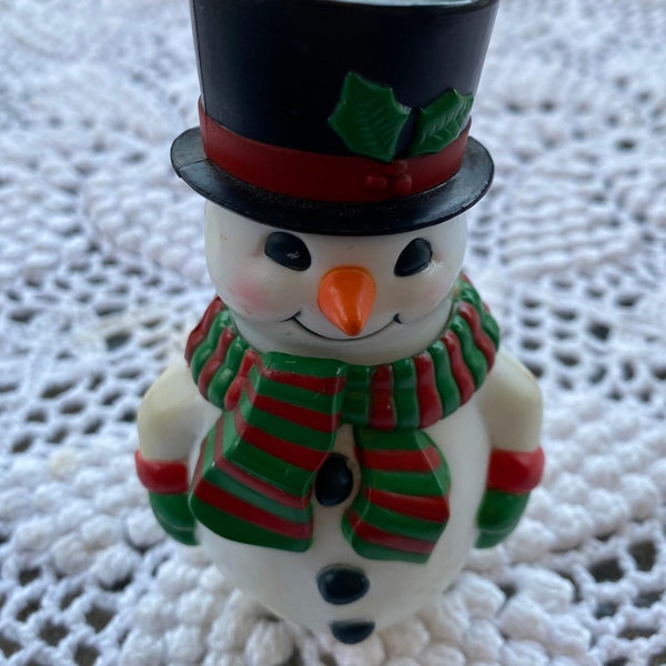 Vintage Avon Snowman - Etsy