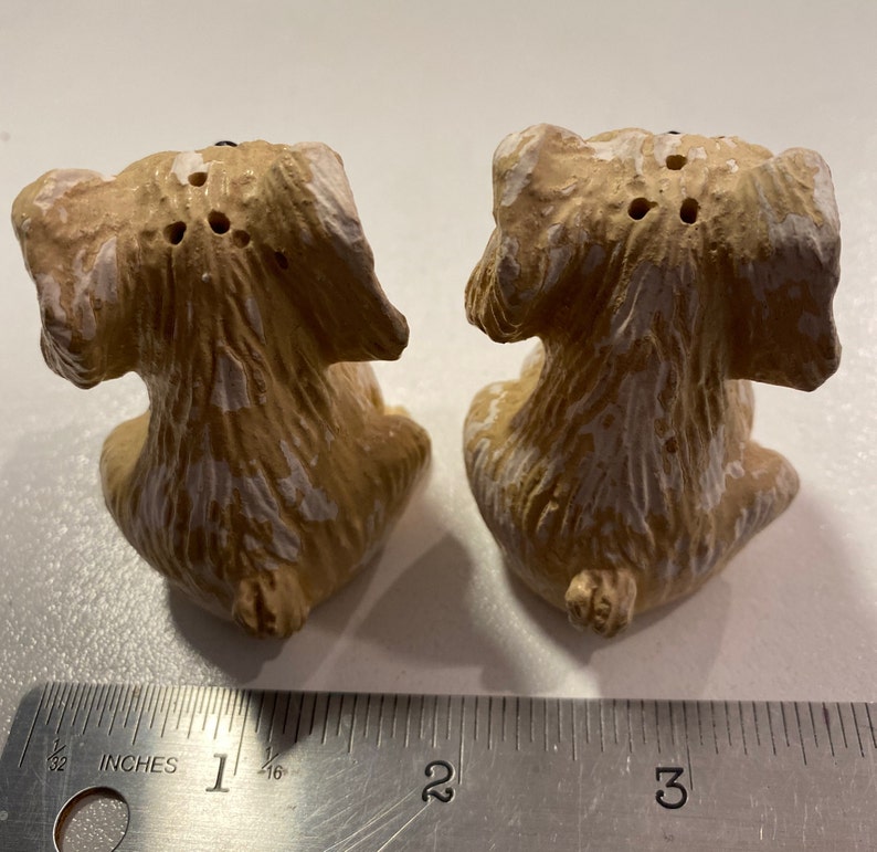 Vintage Scruffy Puppies Salt and Pepper Shakers - Etsy