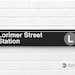 Lorimer Street Station - New York City Subway Sign - Wood Sign - Etsy
