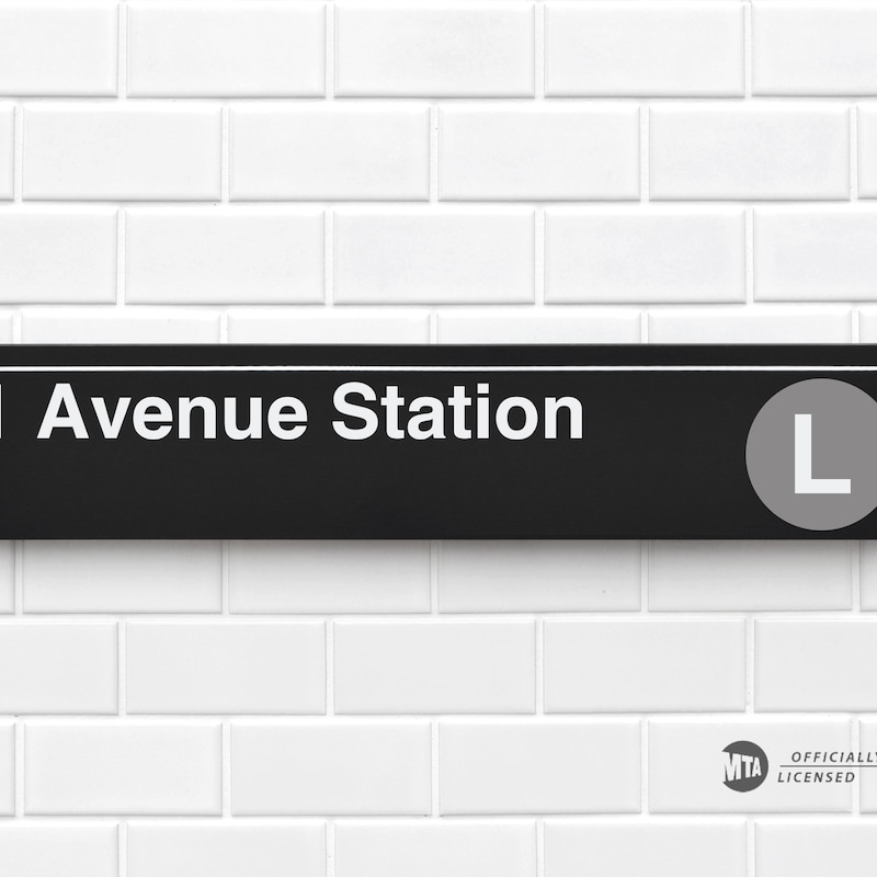 Mta Transit Sign - Etsy