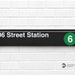 96 Street Station - New York City Subway Sign - Wood Sign - Etsy