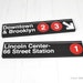 Chambers Street Station - New York City Subway Sign - Wood Sign - Etsy