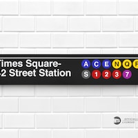 NYC Manhattan Times Square Canvas Times Square Print Times Square ...