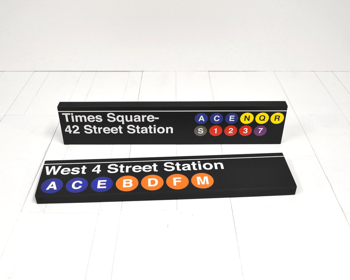 Beach 67 Street Station - New York City Subway Sign - Wood Sign - Etsy