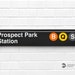 Prospect Park Station New York City Subway Sign Wood Sign - Etsy