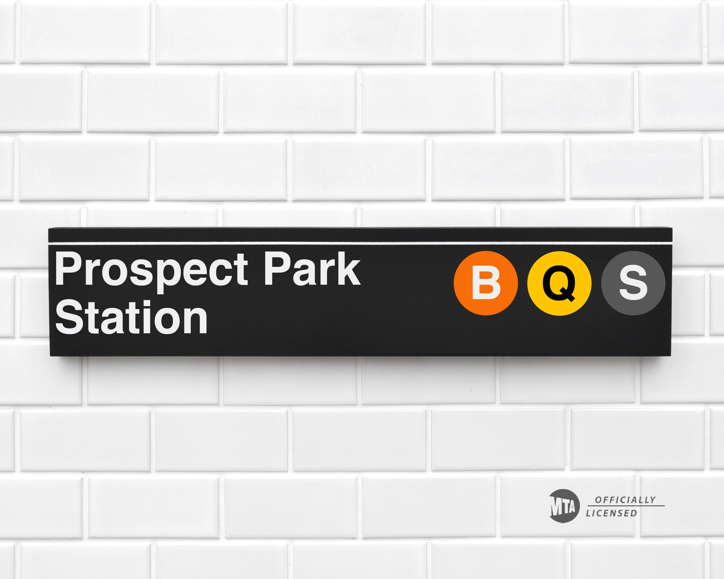 Prospect Park Station New York City Subway Sign Wood Sign | Etsy