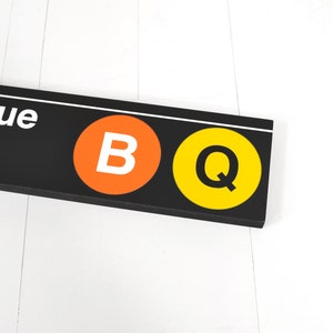 Beverley Road Station - New York City Subway Sign - Wood Sign - Etsy