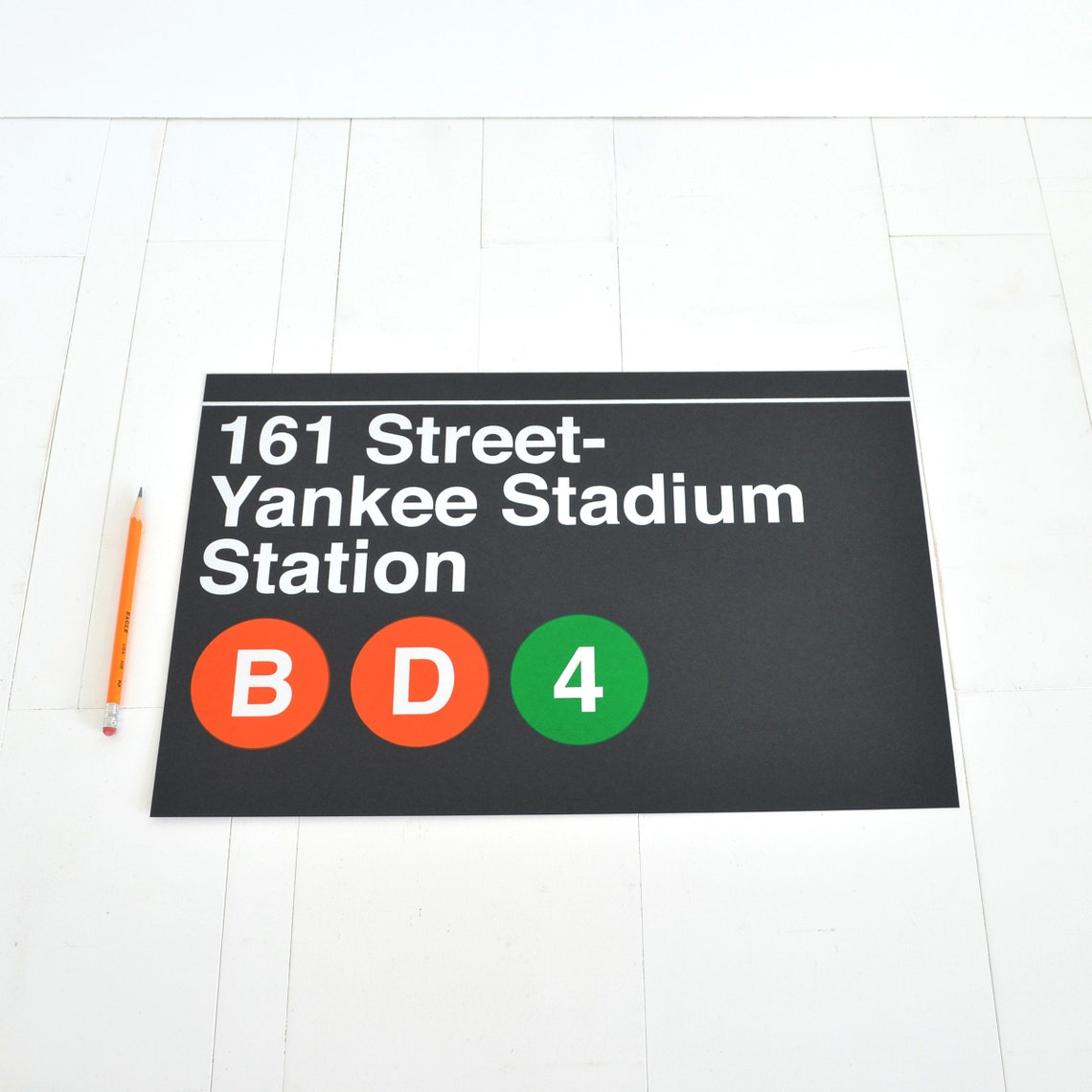 116 Street Station New York Subway Sign Art Print | Etsy